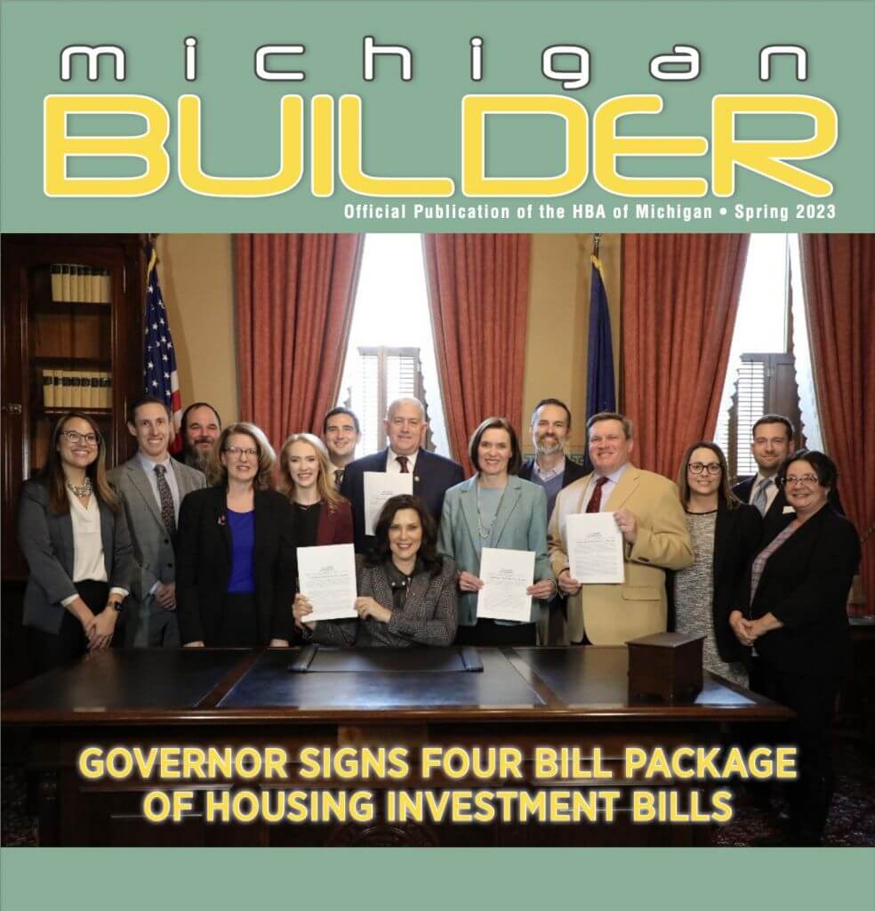 Michigan Builder Magazine - Home Builders Association of Michigan
