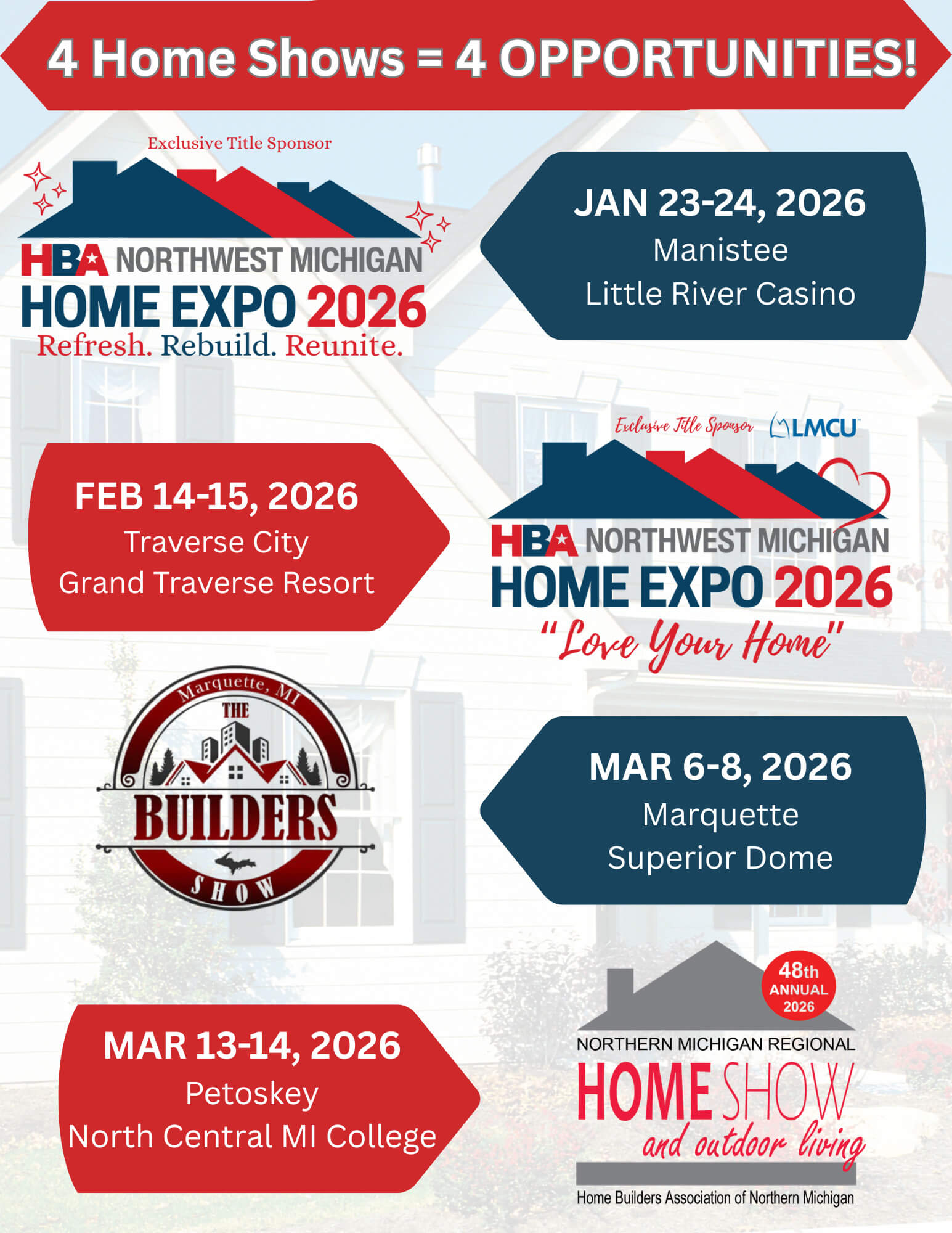Parade & Home Shows - Home Builders Association of Michigan